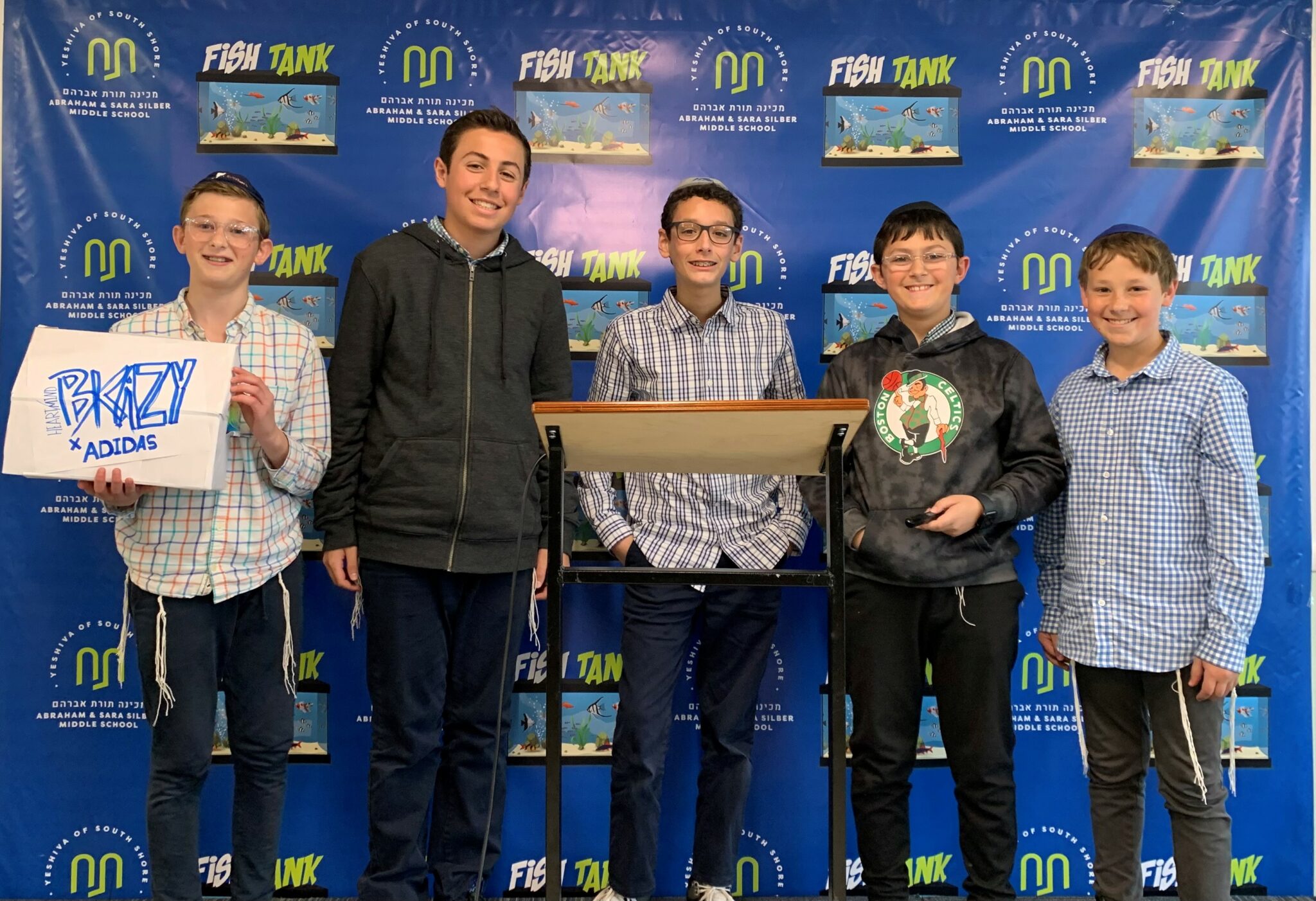 Fish Tank 2.0 in the Silber Middle School – YOSS