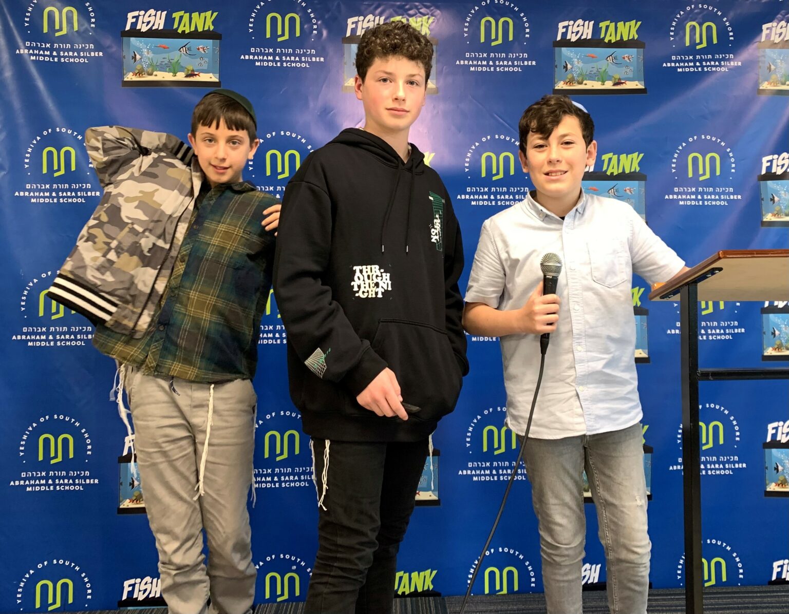 Fish Tank 2.0 in the Silber Middle School – YOSS